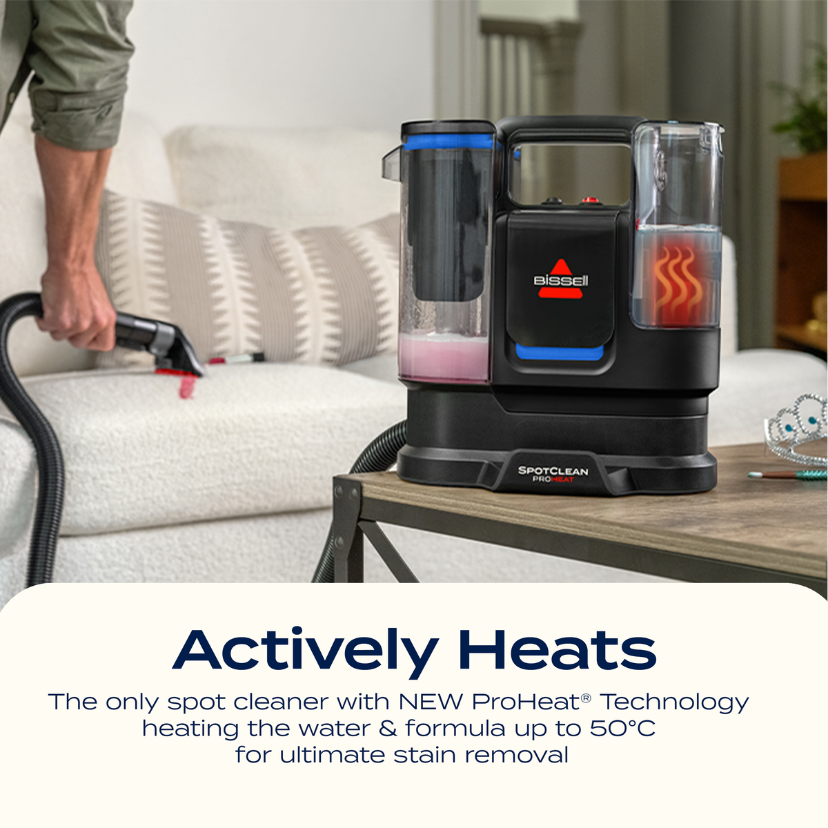 SpotClean™ ProHeat SmartMix – Bissell NZ